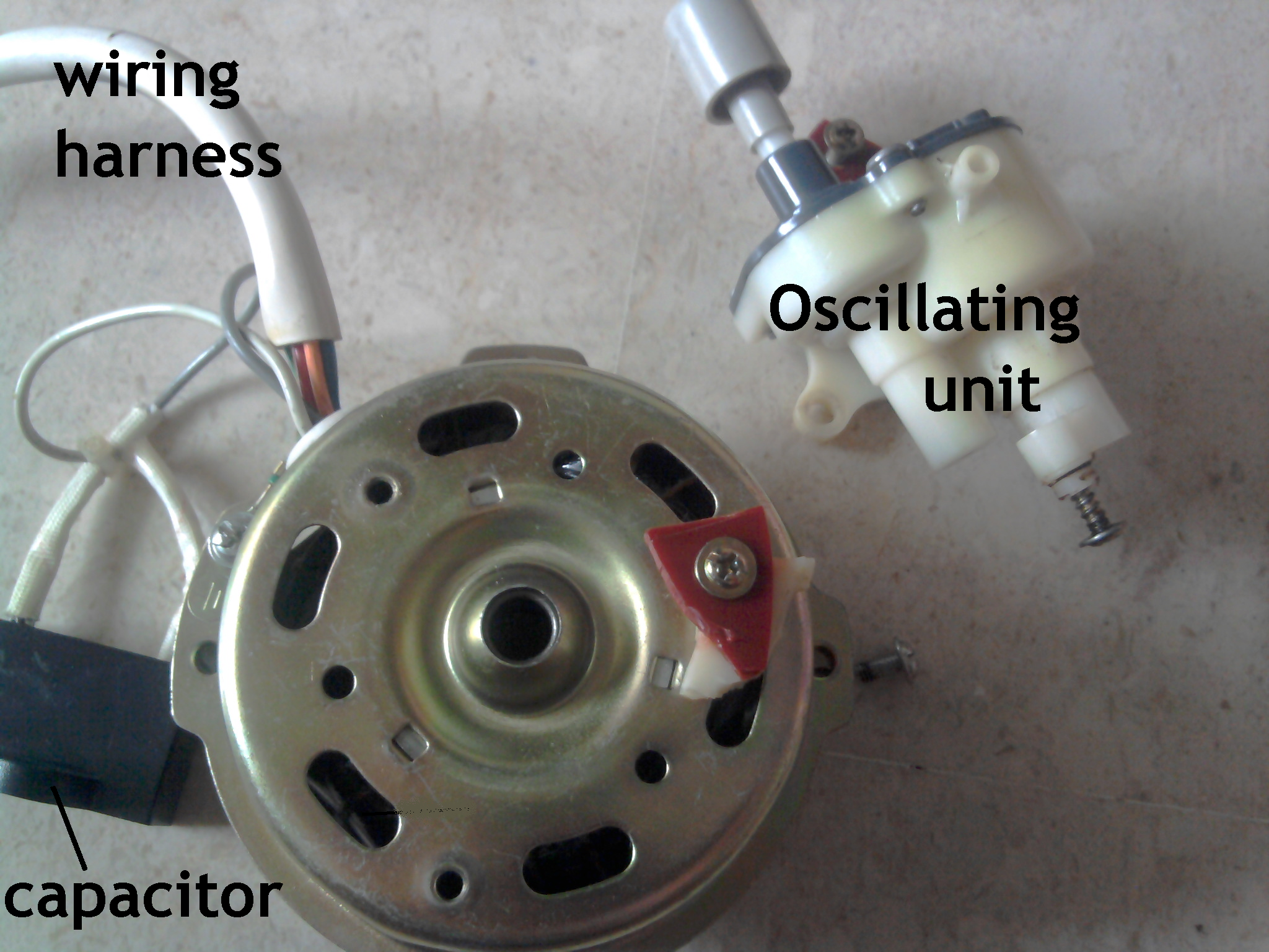 Table Fan Winding Diagram