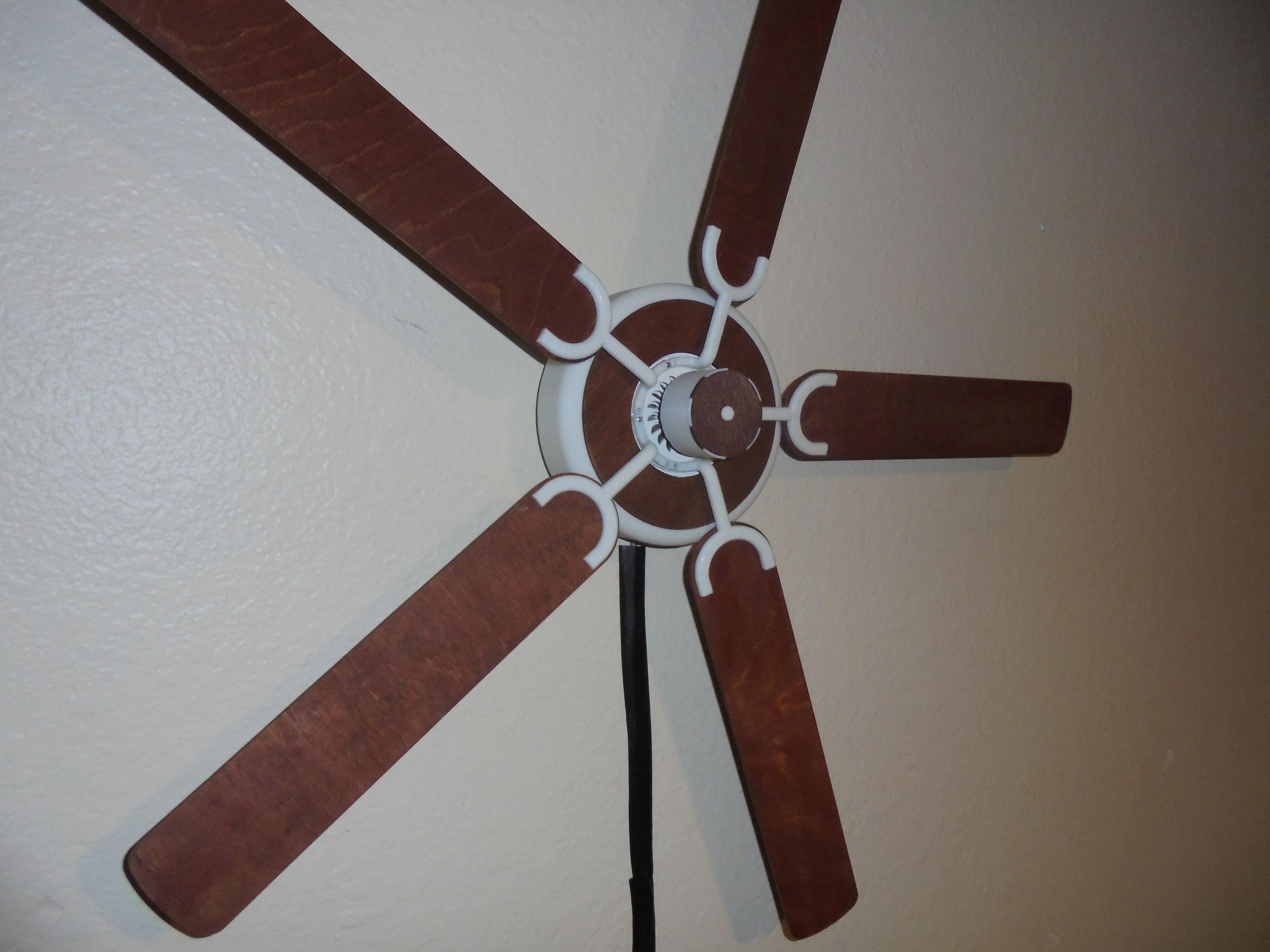Wall Art: Mechanical Ceiling Fan on the Wall! : 7 Steps (with Pictures ...