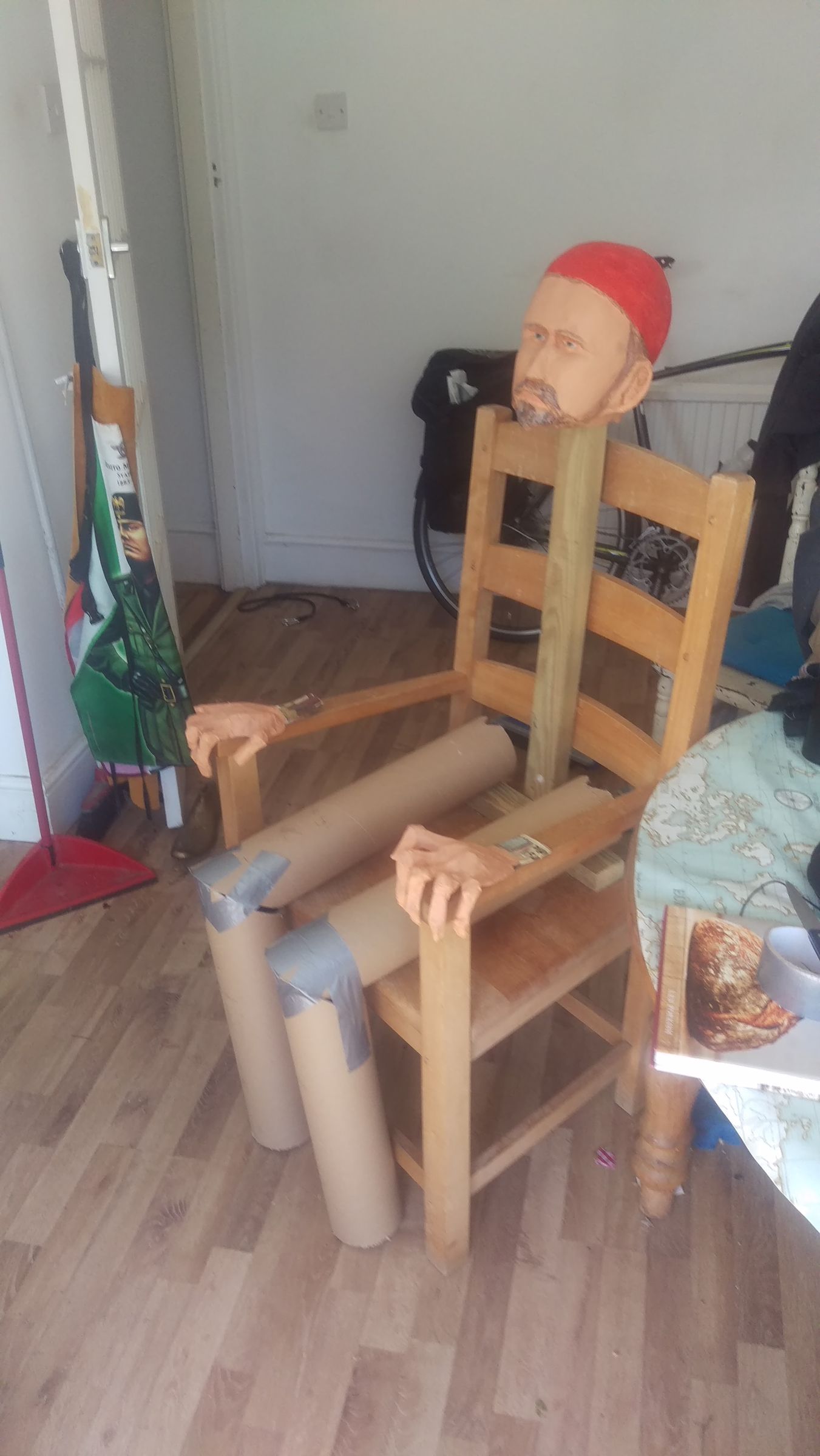 How to Make a Paper Mache (papier Mache) Pope : 13 Steps (with Pictures ...