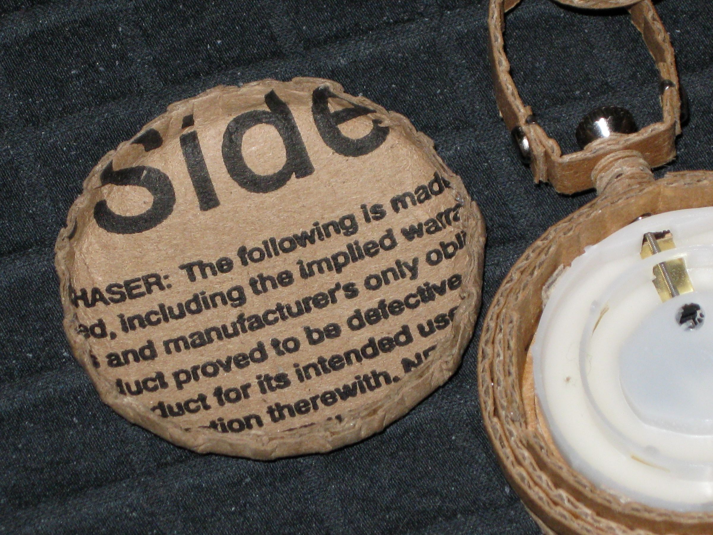 Cardboard Pocketwatch - Instructables