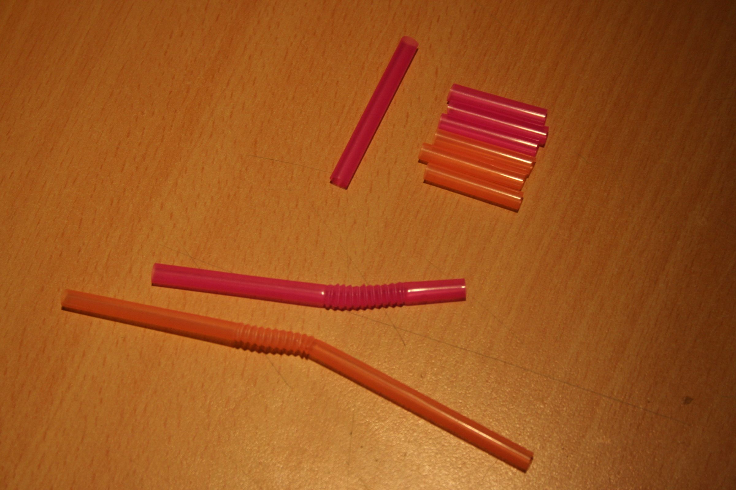 Flower of Drinking Straws : 4 Steps (with Pictures) - Instructables