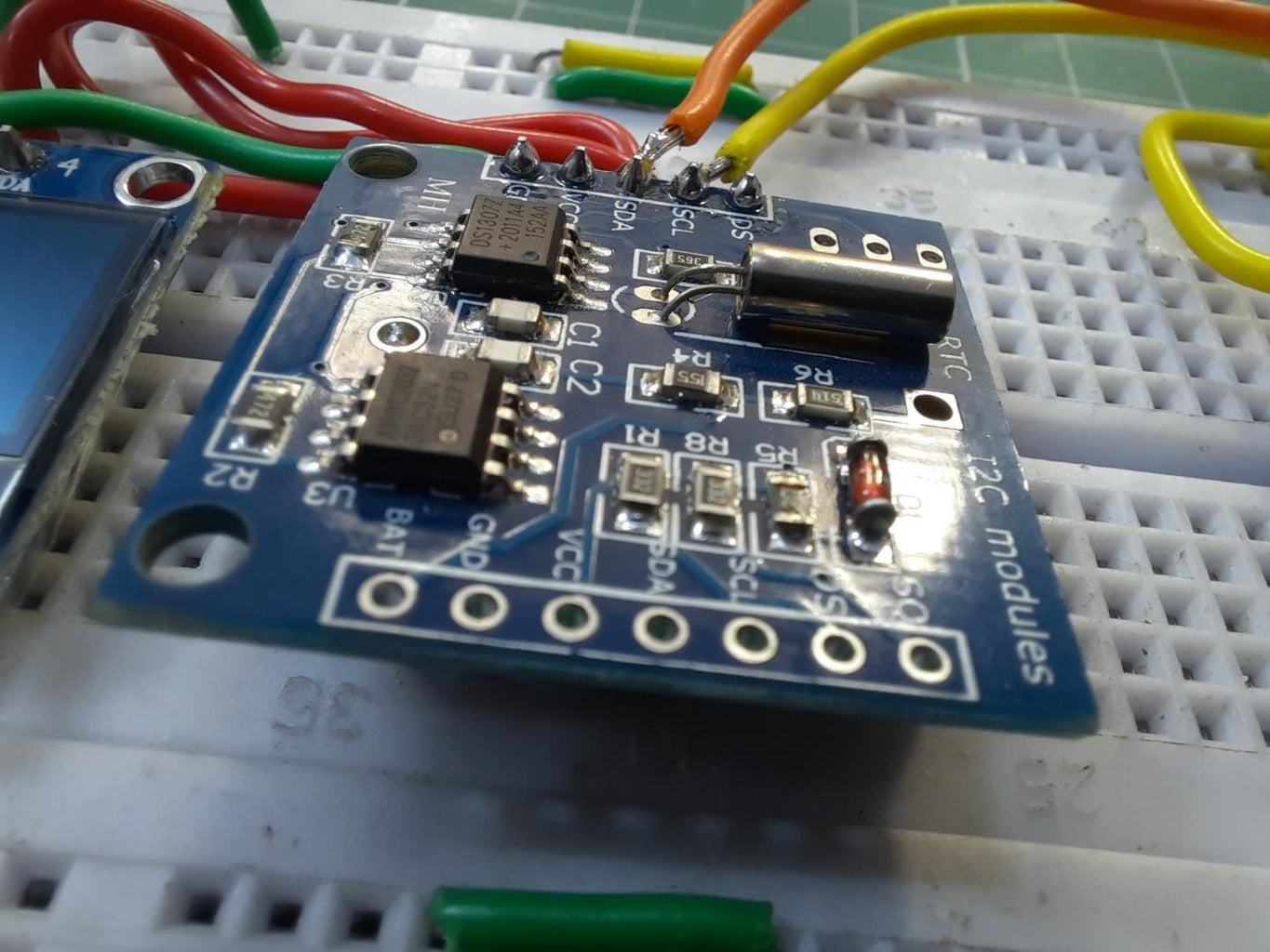 Rtc Based Clock Using Arduino And Oled 8 Steps Instructables