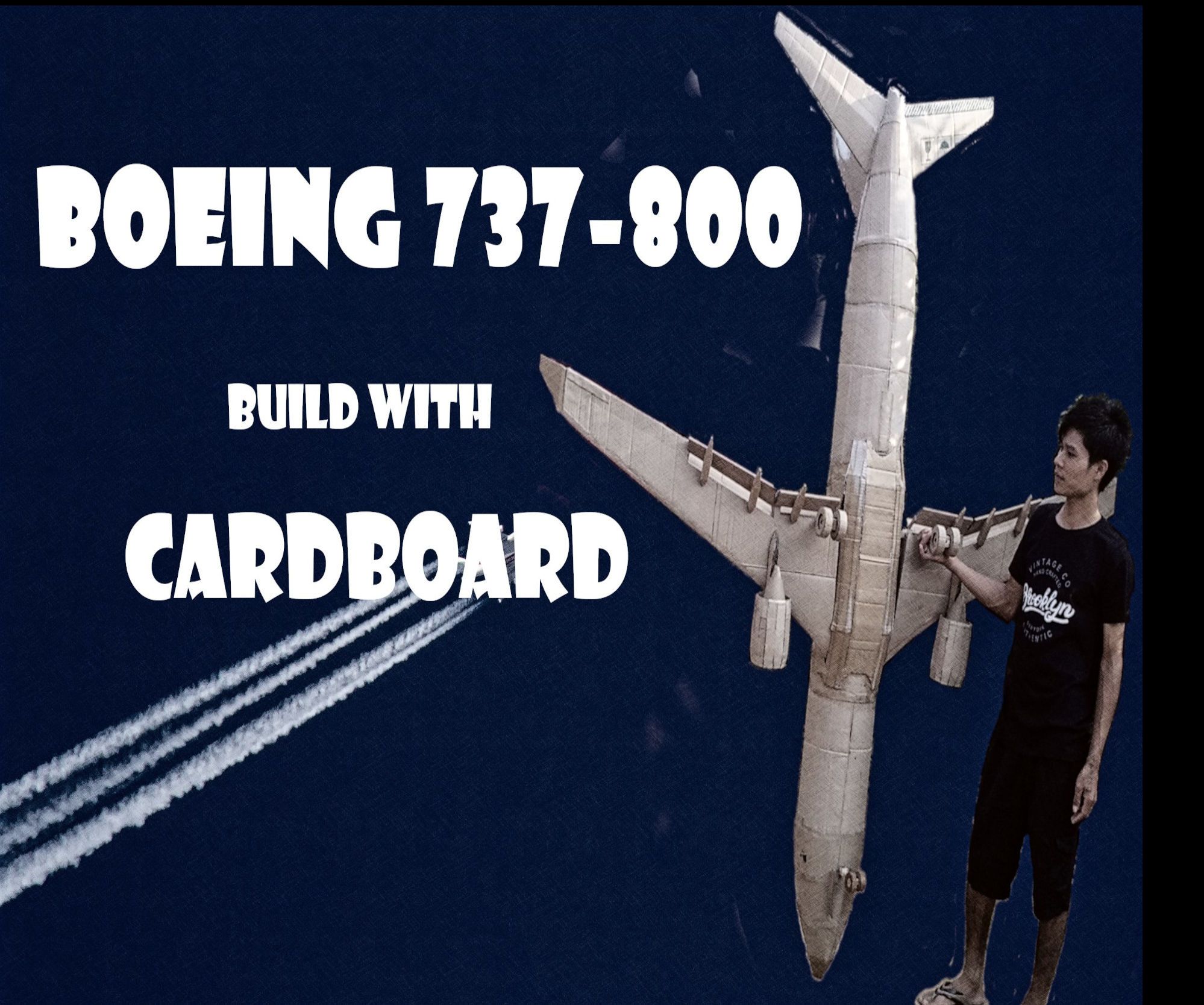 Boeing 737-800 Build Out of CARDBOARD : 9 Steps (with Pictures ...