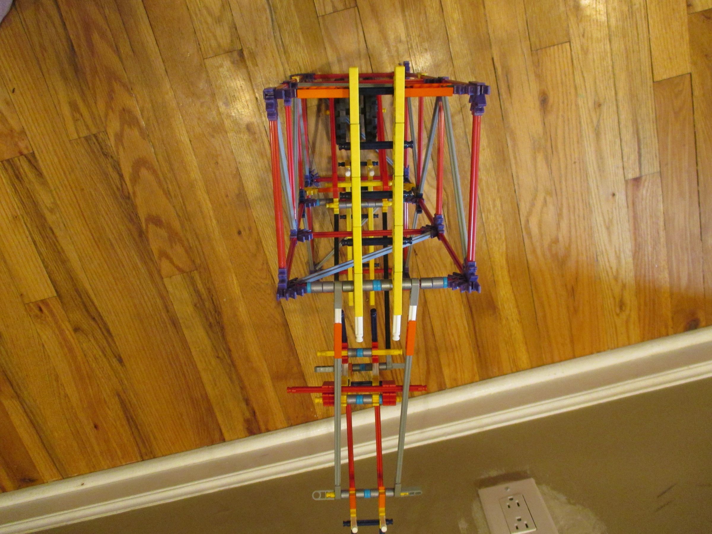Inverted Dropper Arm- a K'nex Ball Machine Element : 3 Steps (with ...