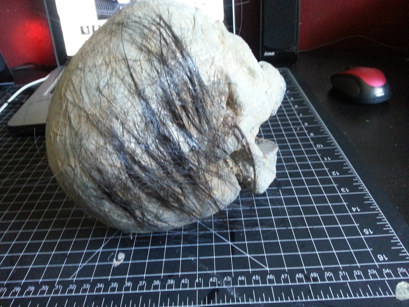 MAKE A ZOMBIE HEAD 4 Steps Instructables make-a-zombie-head-4-steps-instructables