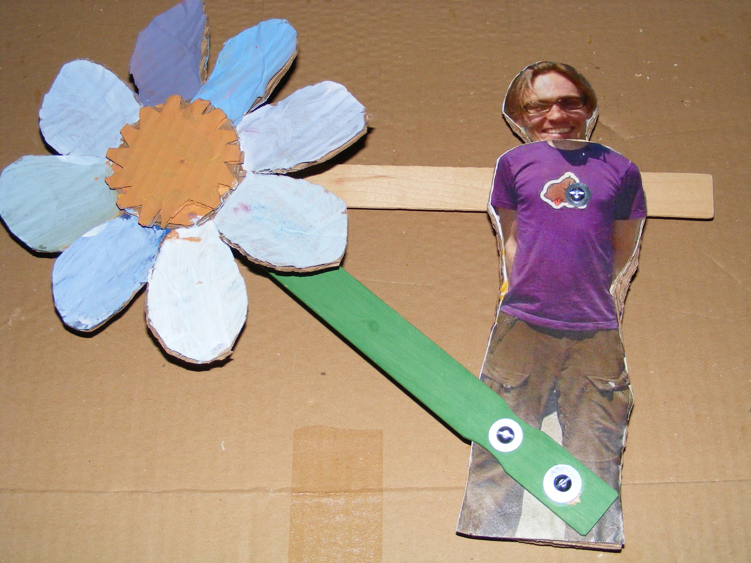 Flower Whirligig Robogigithingy : 5 Steps (with Pictures) - Instructables