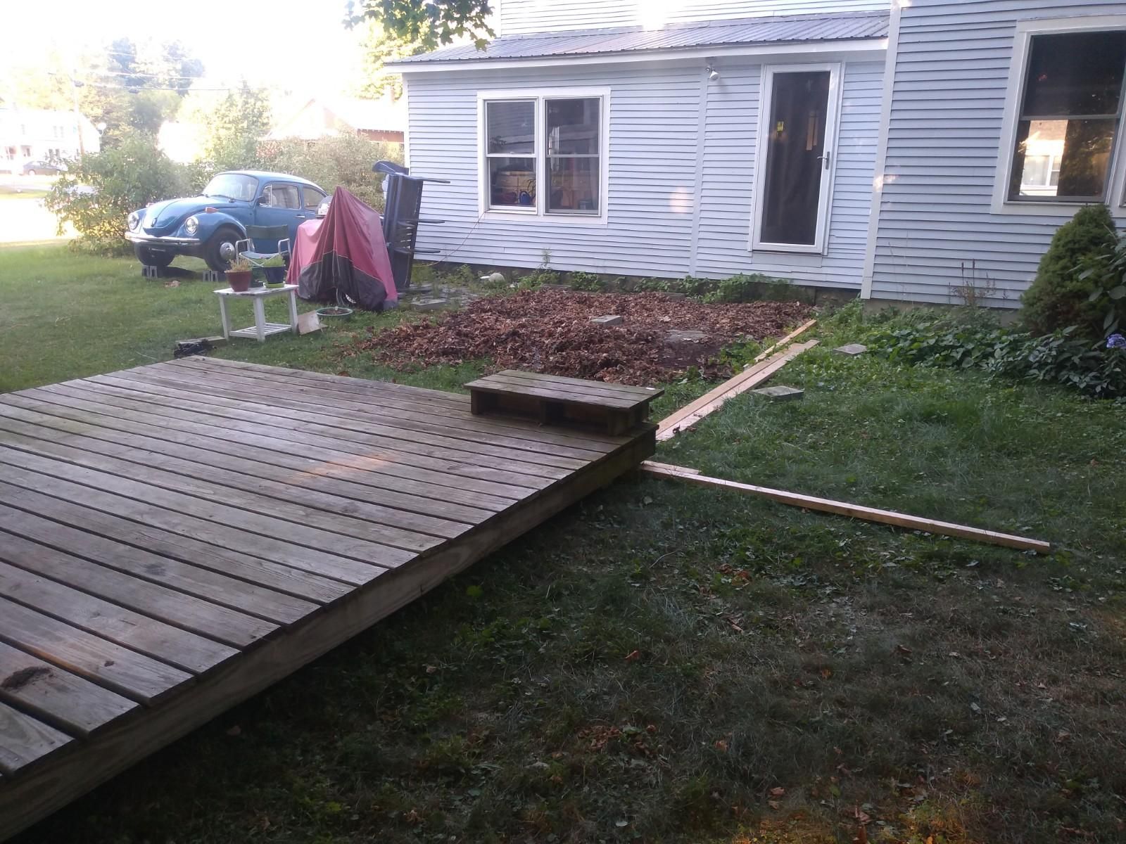 Move a Heavy Deck : 4 Steps (with Pictures) - Instructables
