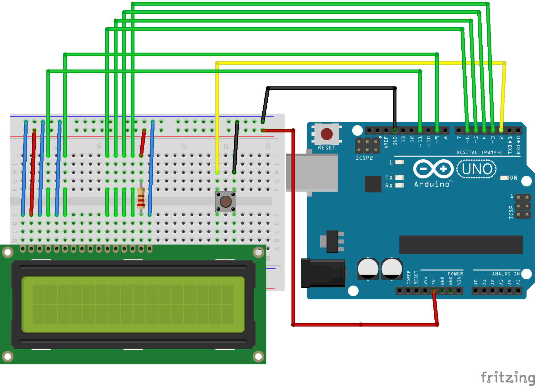 Arduino LCD Basic Game : 4 Steps - Instructables