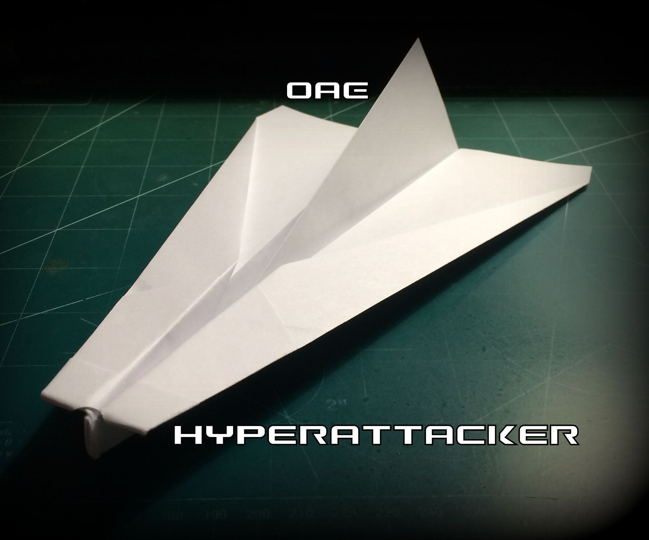 How to Make the HyperAttacker Paper Airplane : 7 Steps (with Pictures ...