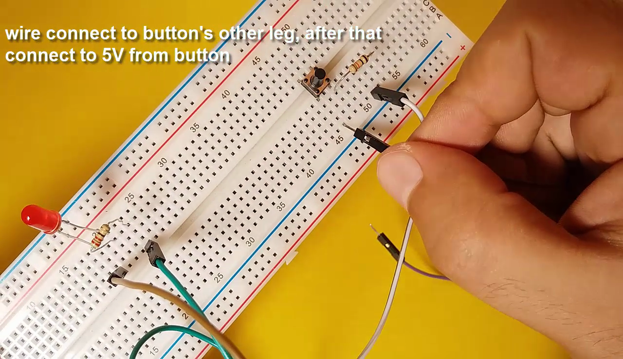 Arduino - Button With LED : 5 Steps (with Pictures) - Instructables