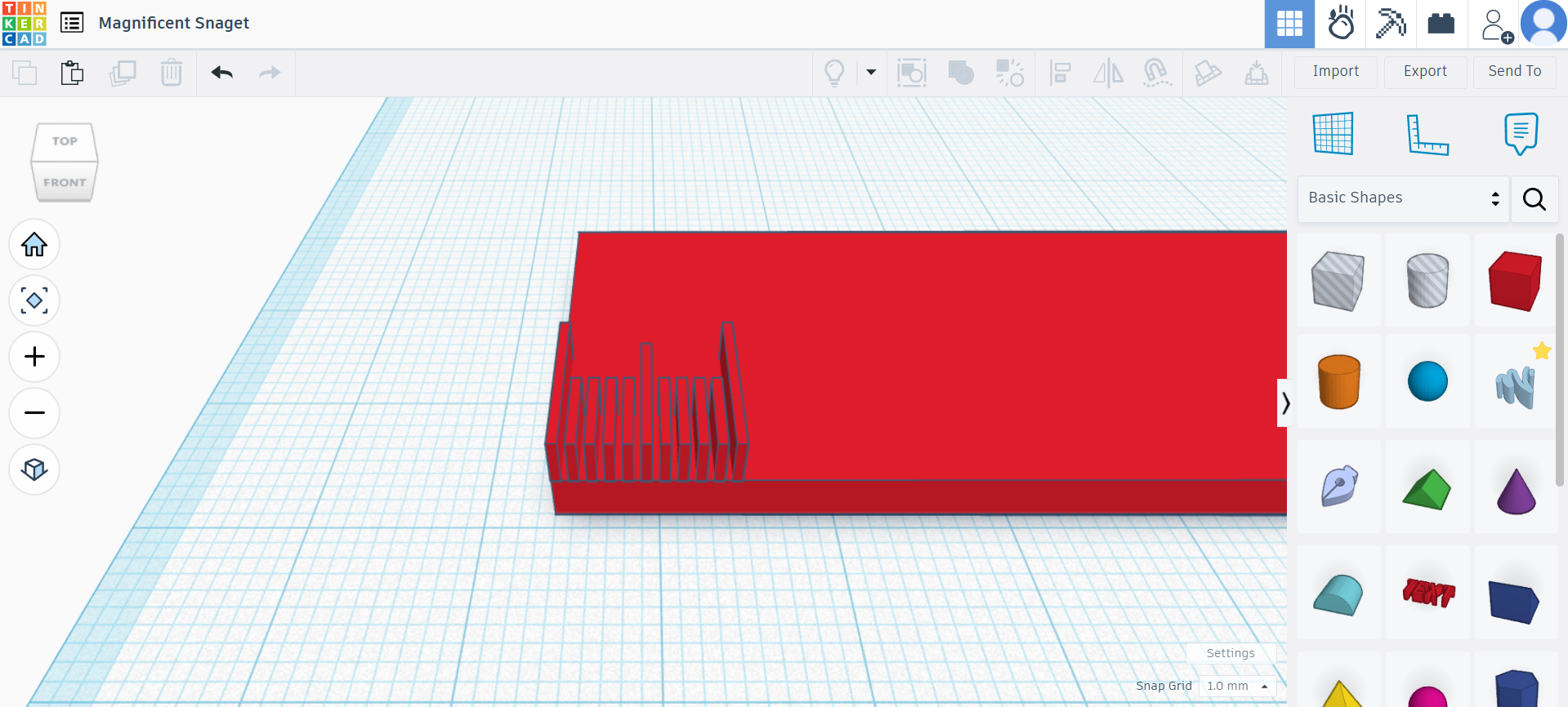 Design and Print a Simple 6-Inch Ruler in Tinkercad : 13 Steps (with ...