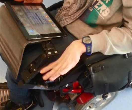 Wheelchair Tray Arm Smartphone Tablet - Instructables