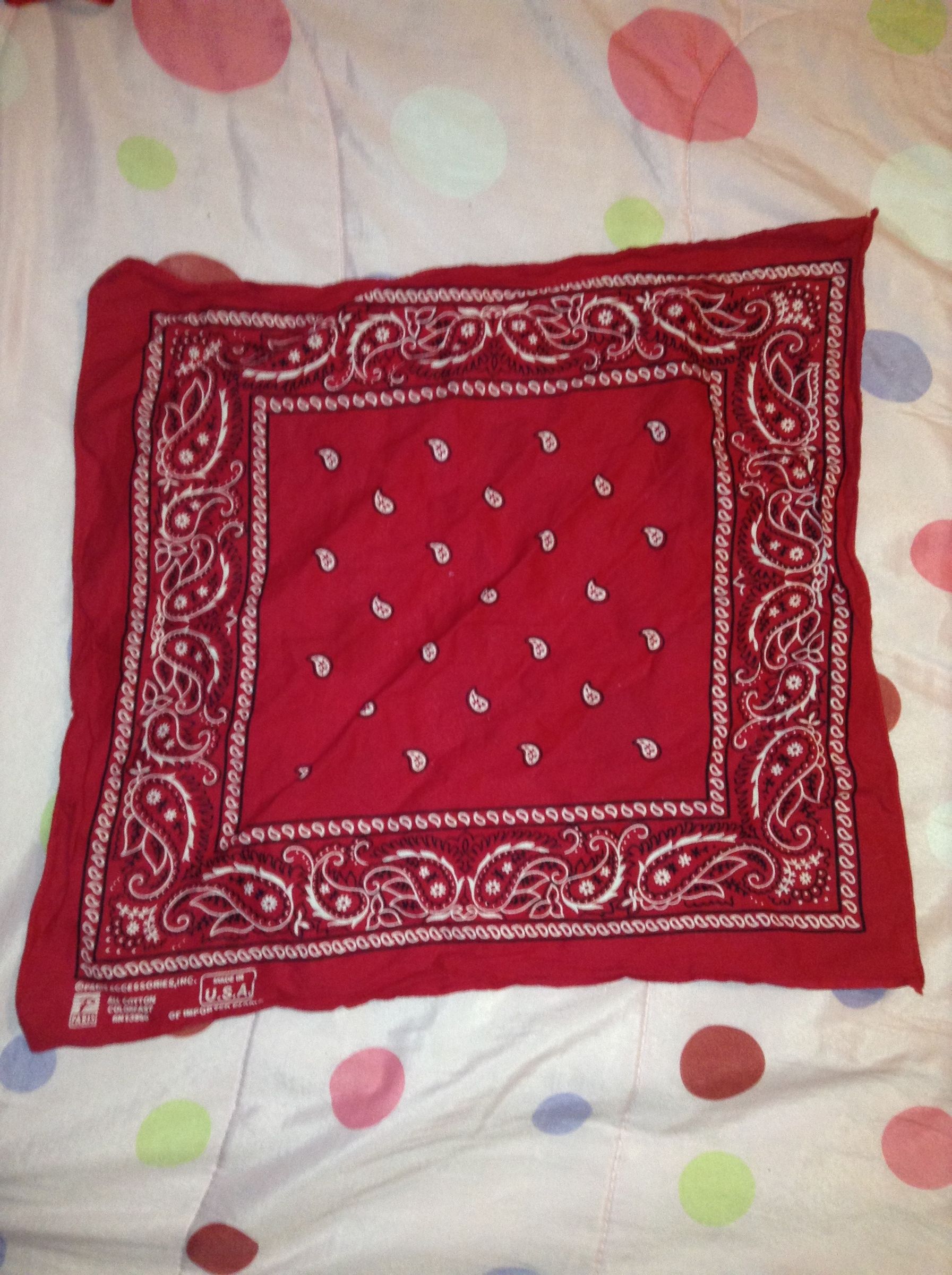 How to Make a Rose Out of a Bandana : 11 Steps - Instructables