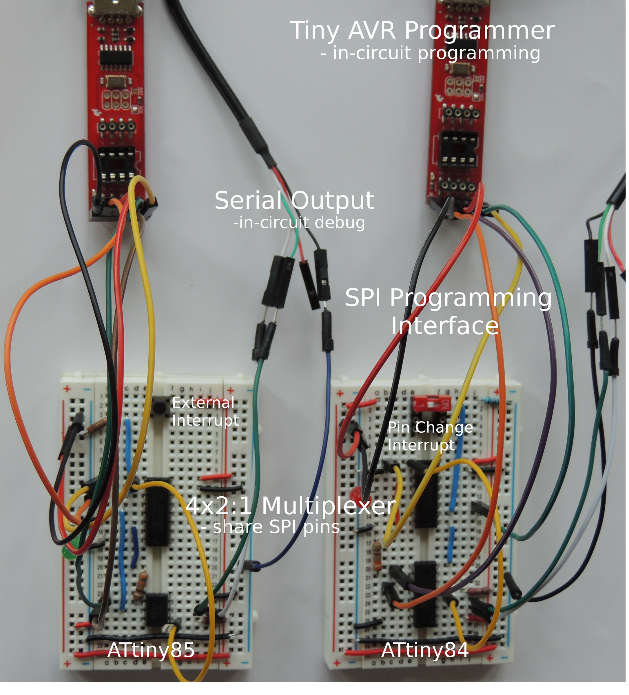 ATtiny84/85 SPI Interface Pin Reuse : 6 Steps - Instructables