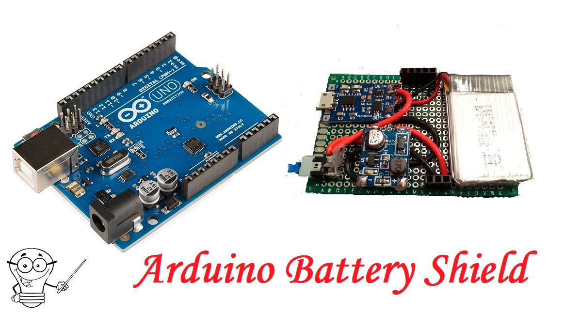 How to Make Arduino Battery Shield : 5 Steps - Instructables