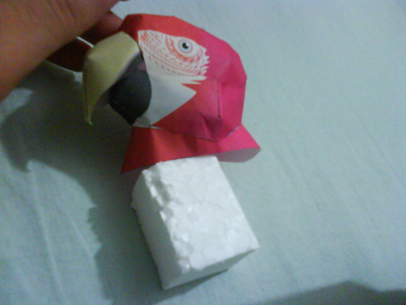 Animatronic Green-Winged Macaw Papercraft : 4 Steps (with Pictures ...