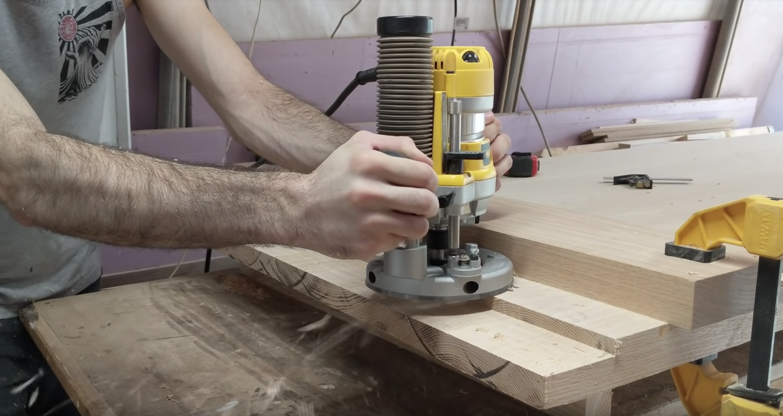 Make a Conference Table & How to Cut Breadboard Ends : 16 Steps (with ...