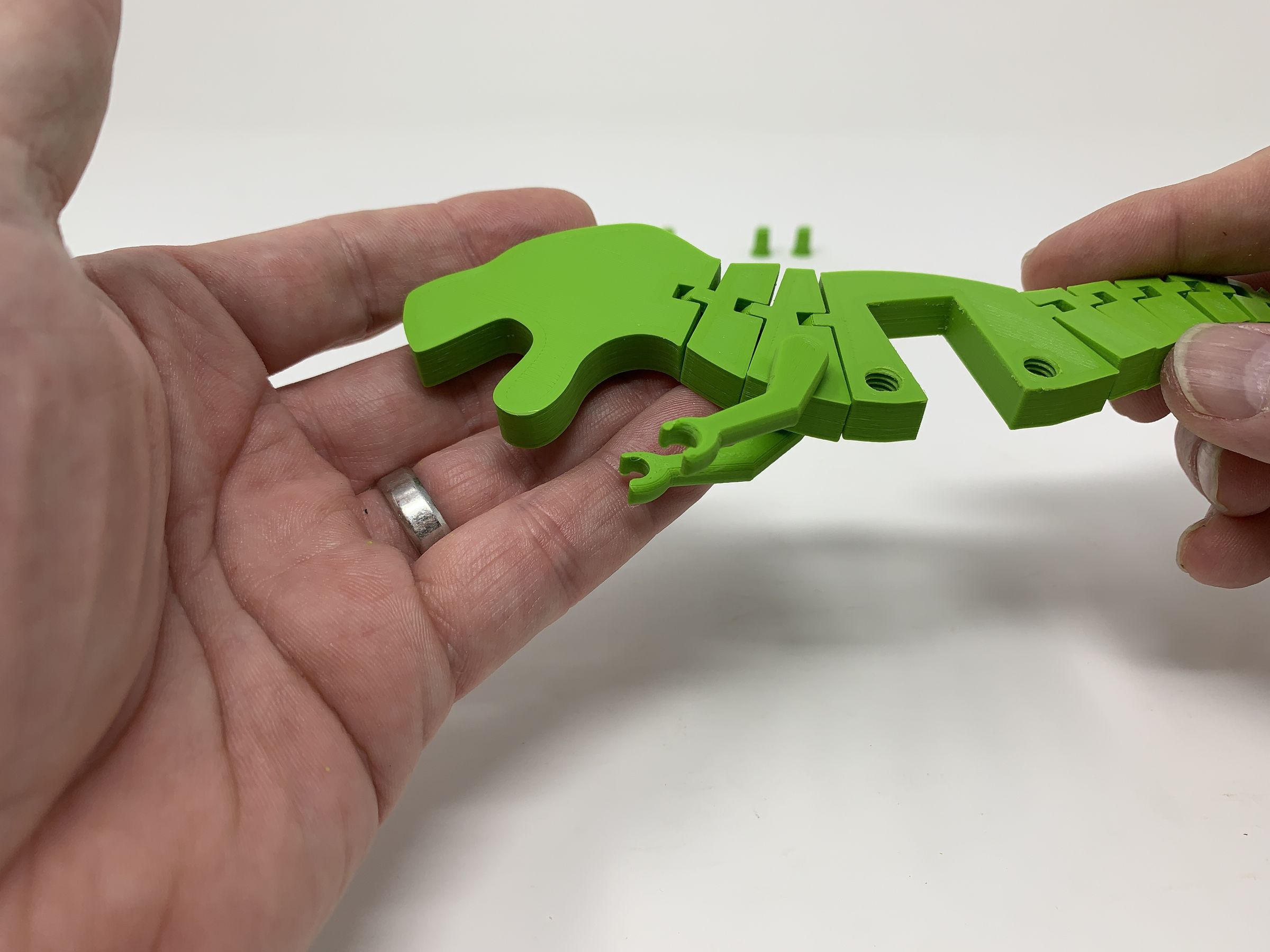 Motorized, Articulated T Rex(ish) Pin Walker : 7 Steps (with Pictures) - Instructables