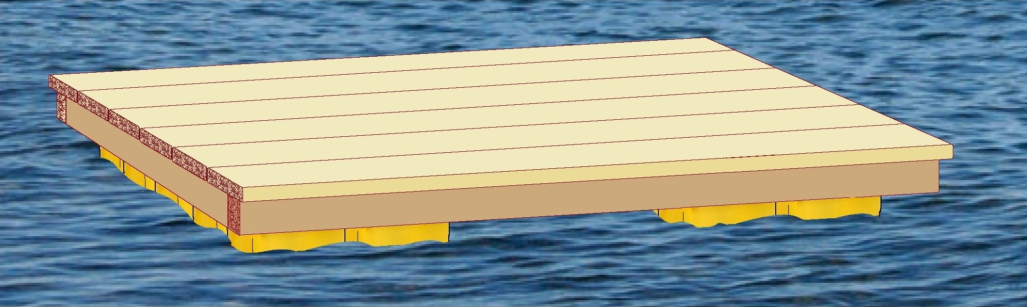 CONCEPT: Raft From Kitty-Litter Buckets : 3 Steps - Instructables