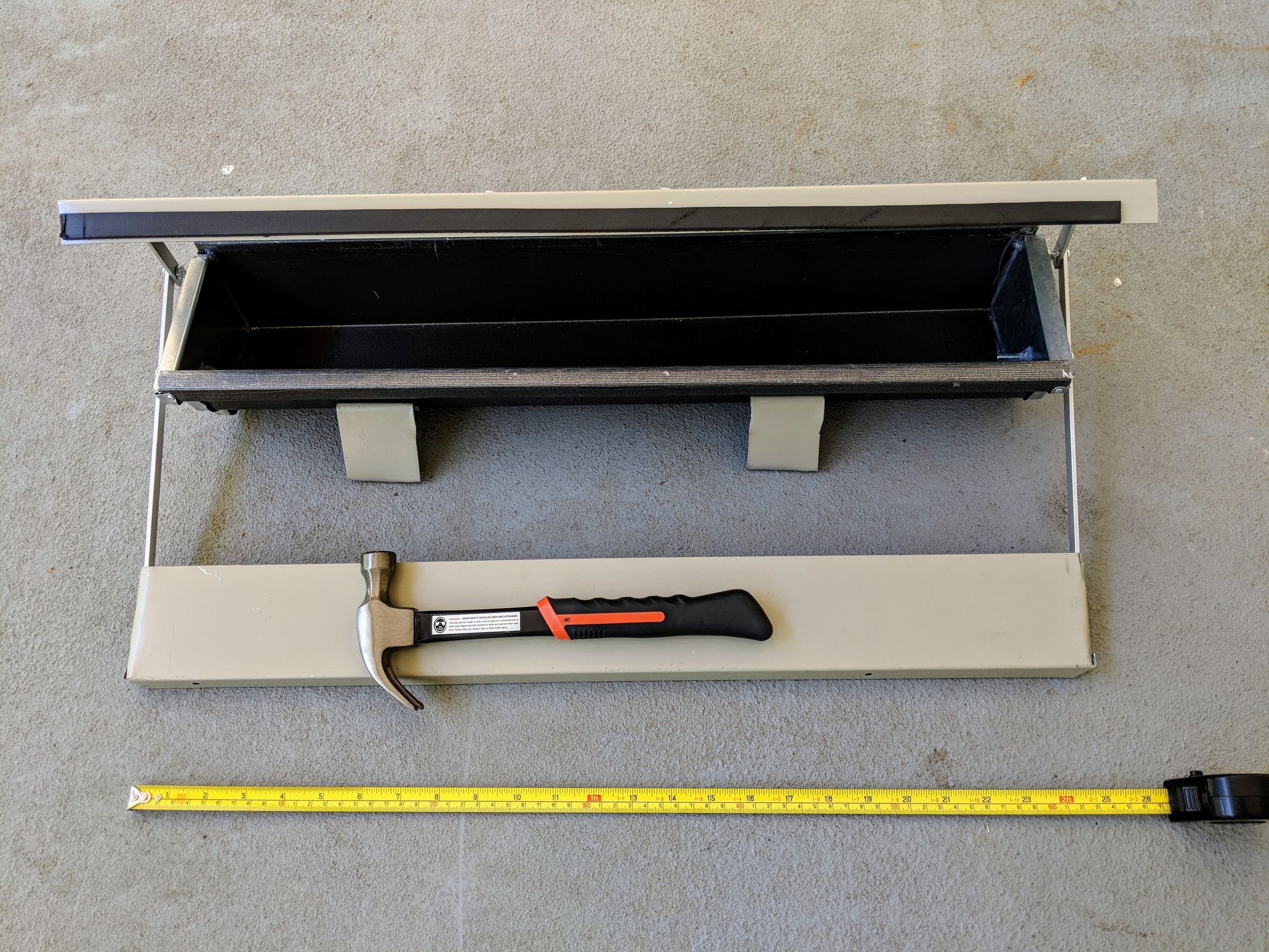 Automatic Chicken Feeder With Upcycled Gutter & Metal Pieces : 14 Steps ...