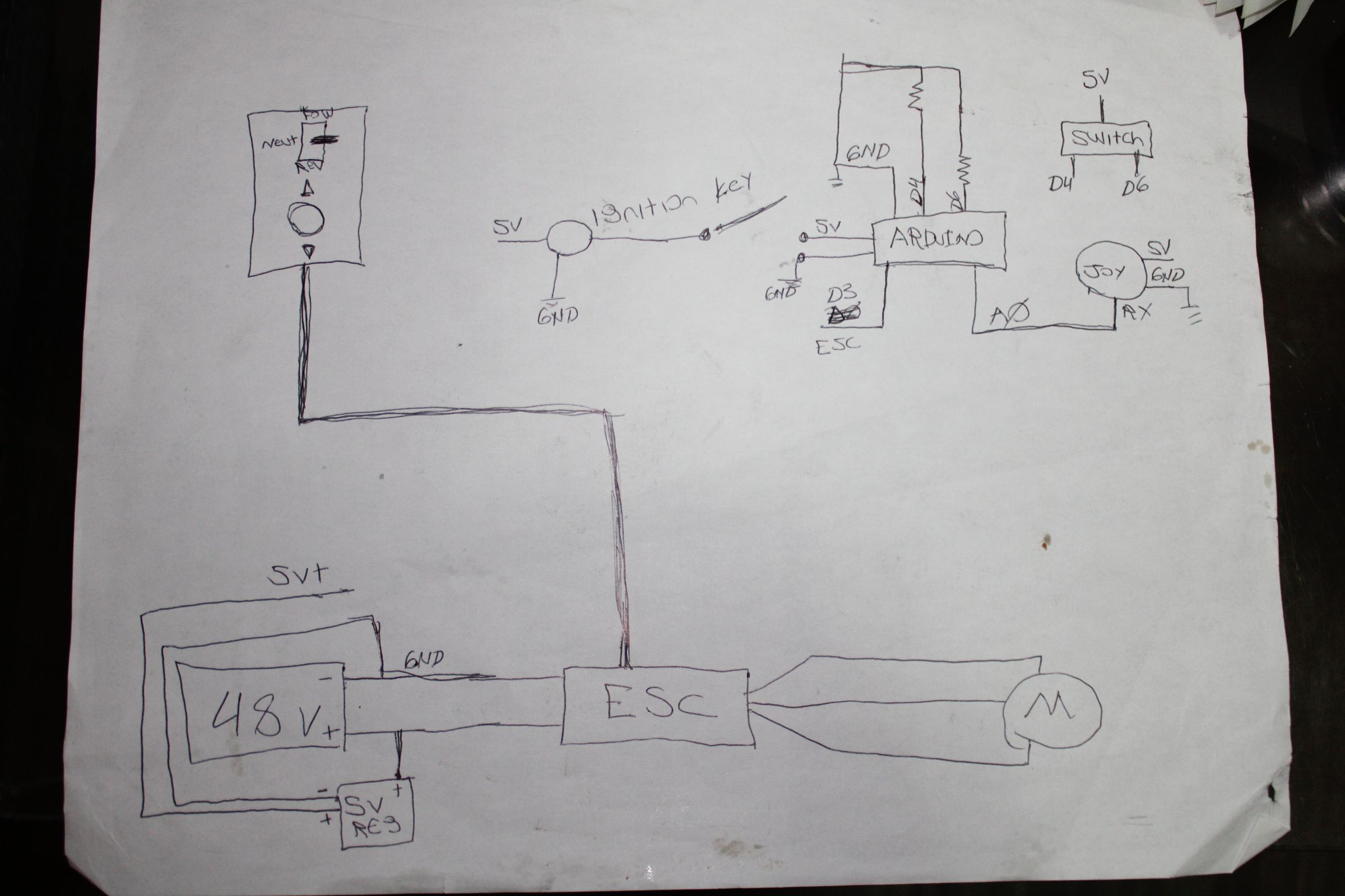 Arduino NANO Simple E-boat Controller (Forward, Neutral, Reverse) : 4 Steps - Instructables