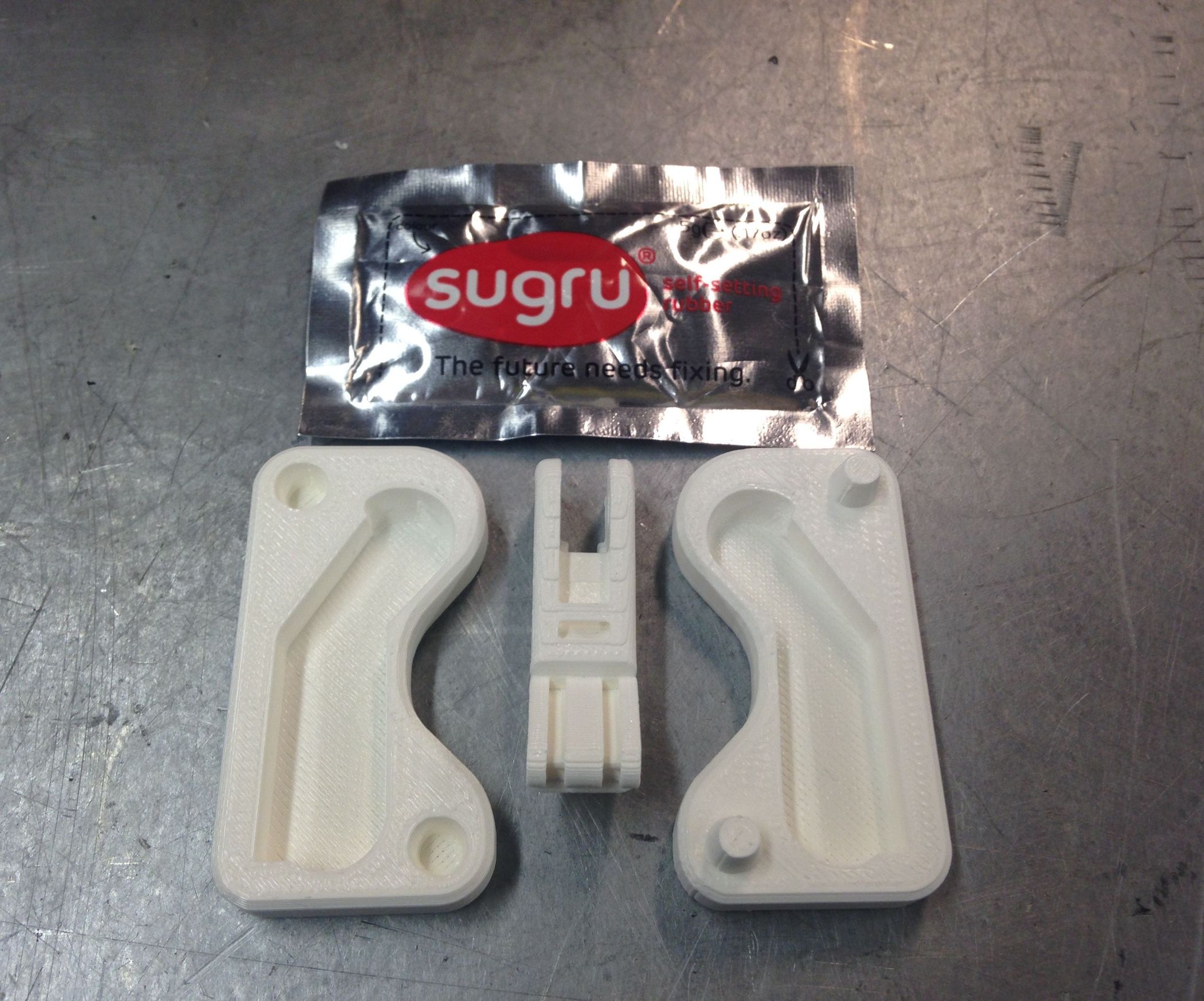 Sugru Overmolding Using 3D Printed Molds : 5 Steps (with Pictures ...