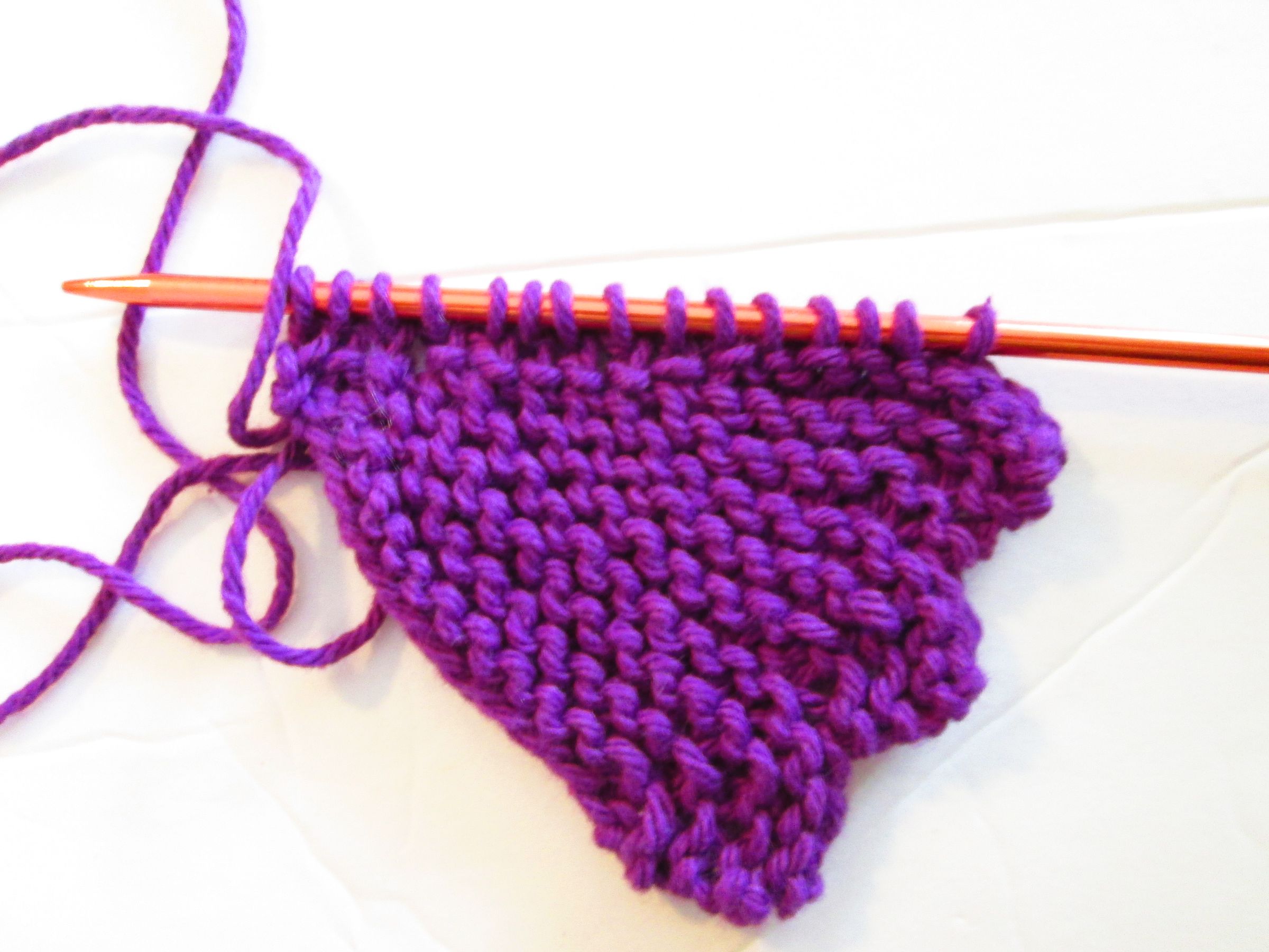 Knit a Round Purple Dish Cloth : 17 Steps (with Pictures) - Instructables