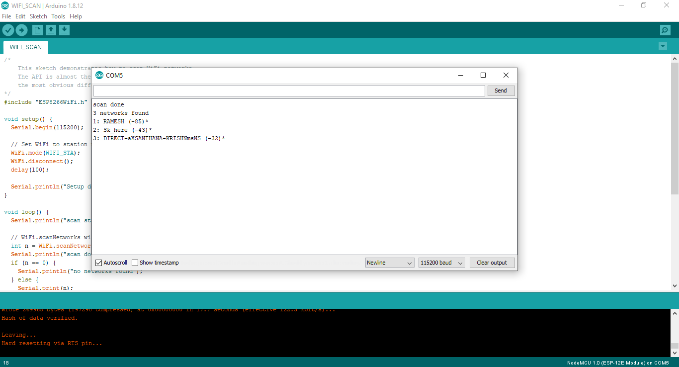 NODE MCU-BASIC(Testing the Wi-Fi Module) : 5 Steps - Instructables