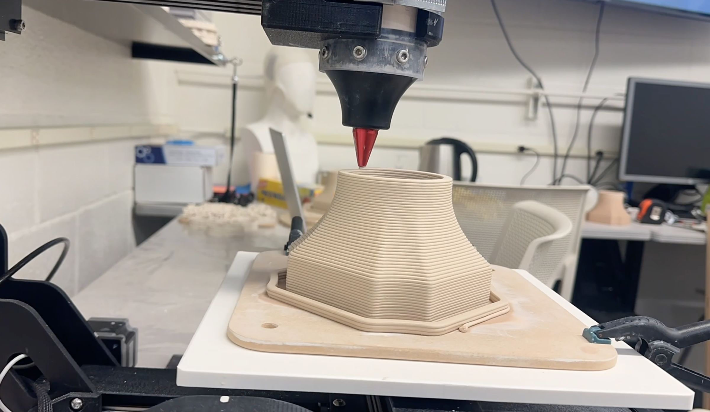 Ceramic Printing: 3D Print an Interior Clay Structure : 6 Steps (with ...