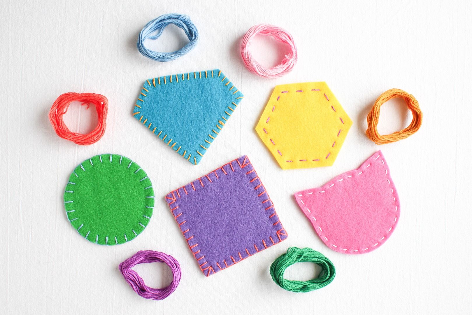 Easy DIY Felt Coasters : 6 Steps (with Pictures) - Instructables