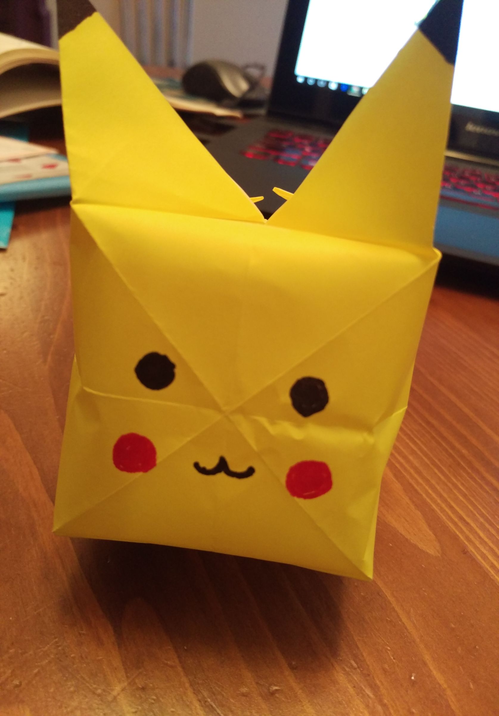 Origami Pikachu Tutorial. : 12 Steps (with Pictures) - Instructables