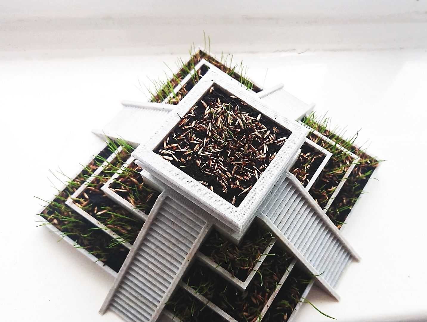 3D Printed Aztec Pyramid Plant Pot : 3 Steps - Instructables