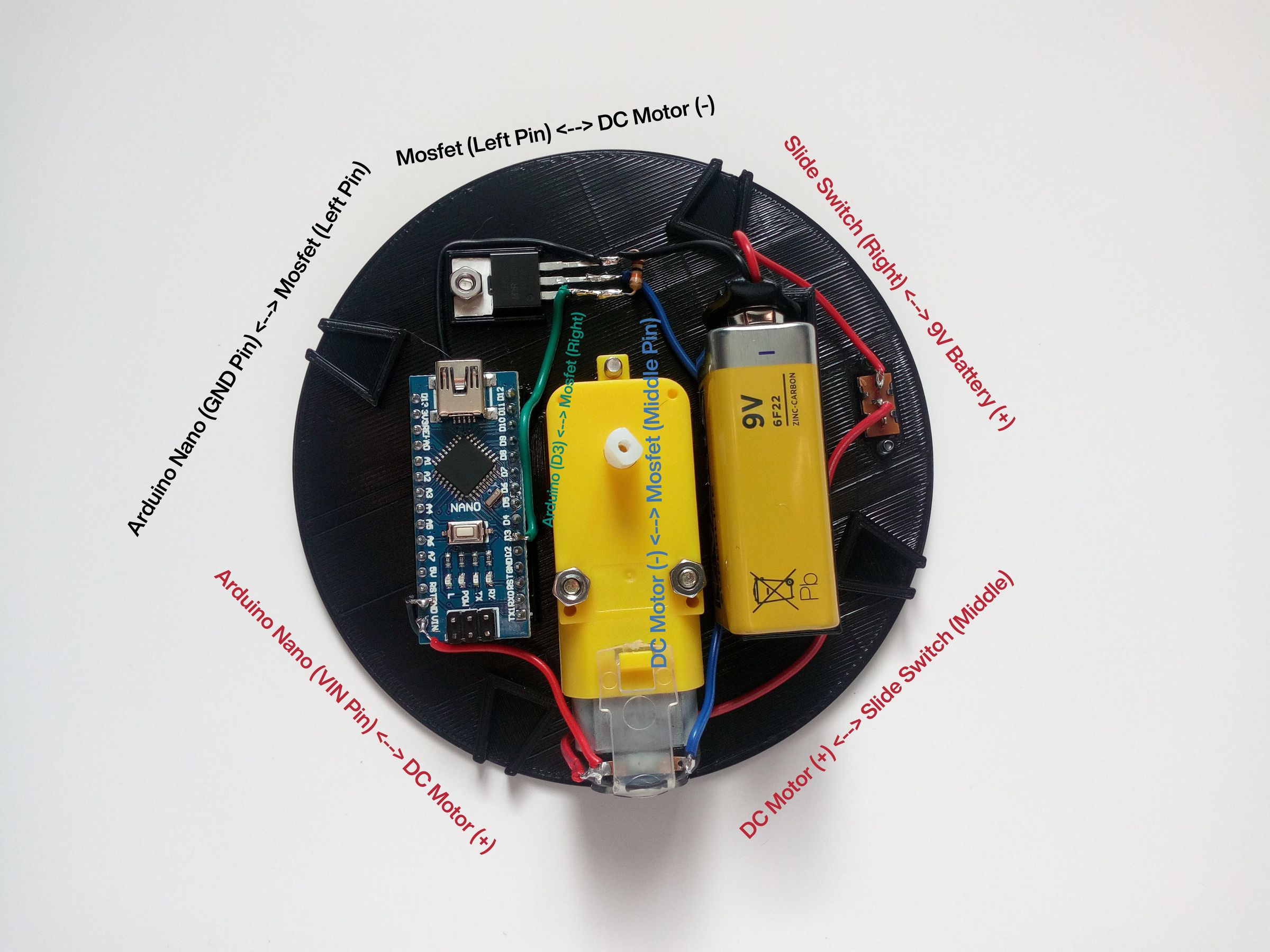 3D Printed Interactive Cat Toy (9V Battery Powered) : 4 Steps (with ...