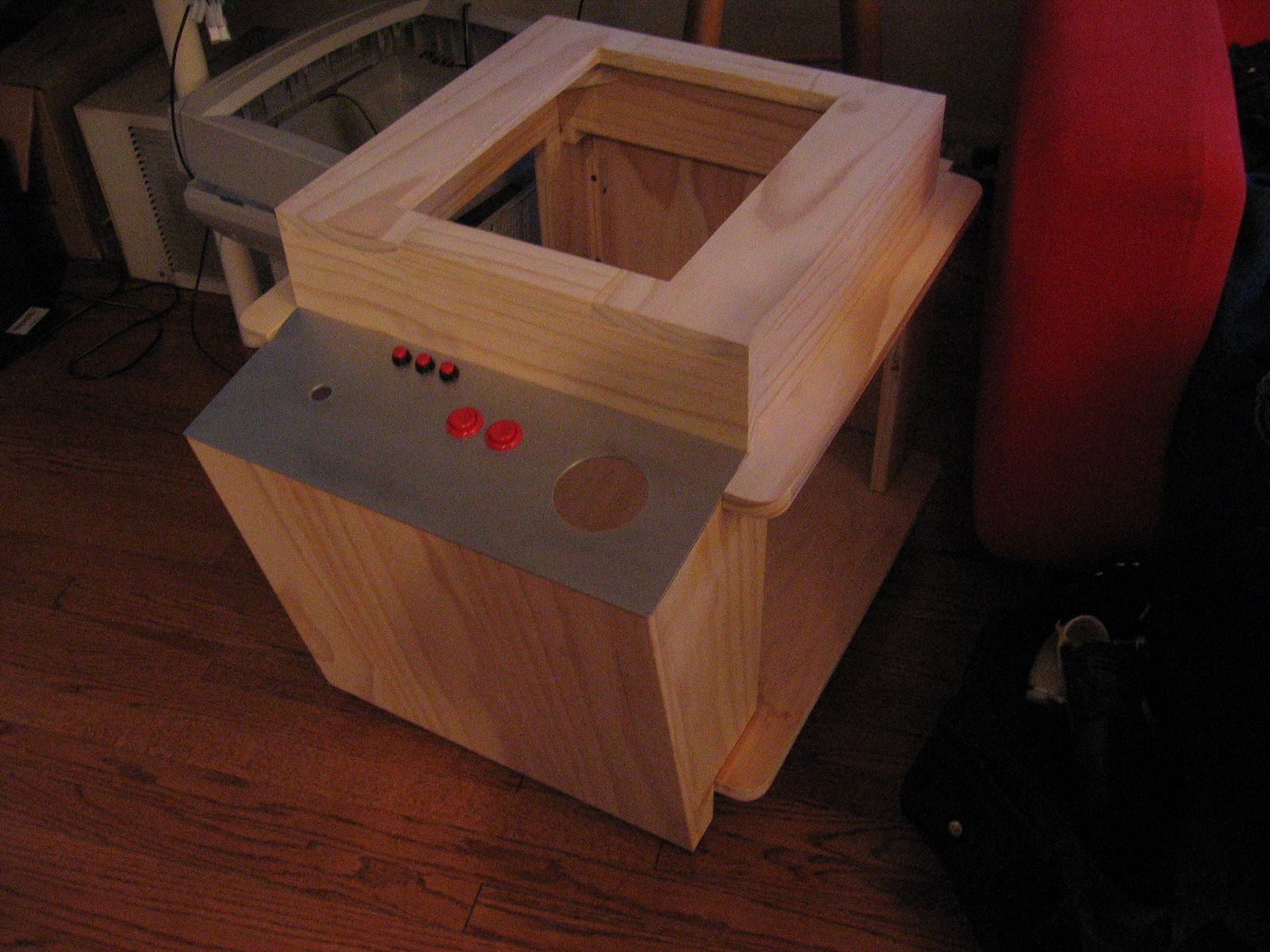 Furniture Grade Cocktail Arcade Cabinet : 12 Steps (with Pictures ...