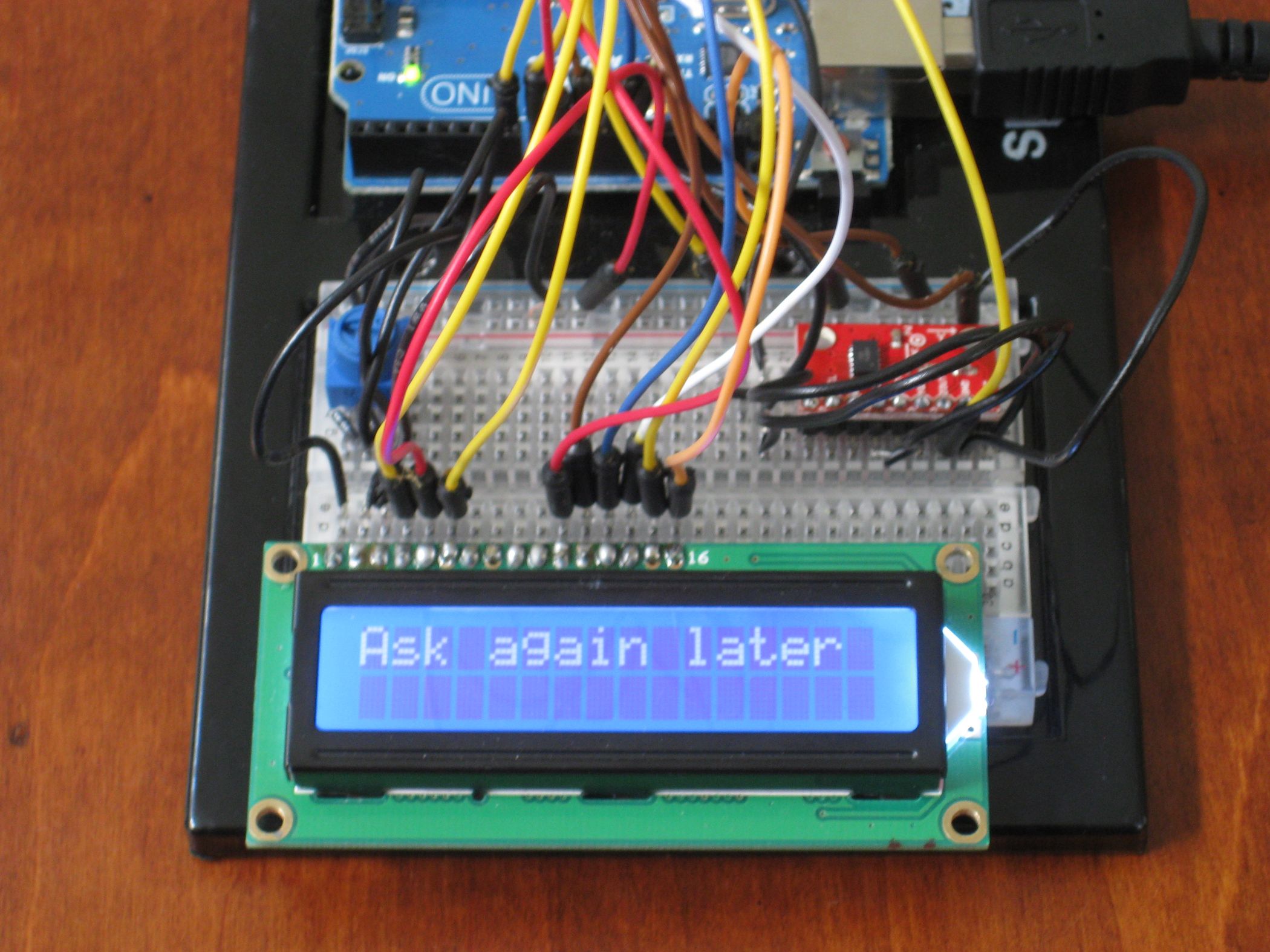 Digital Magic Eight Ball : 5 Steps - Instructables