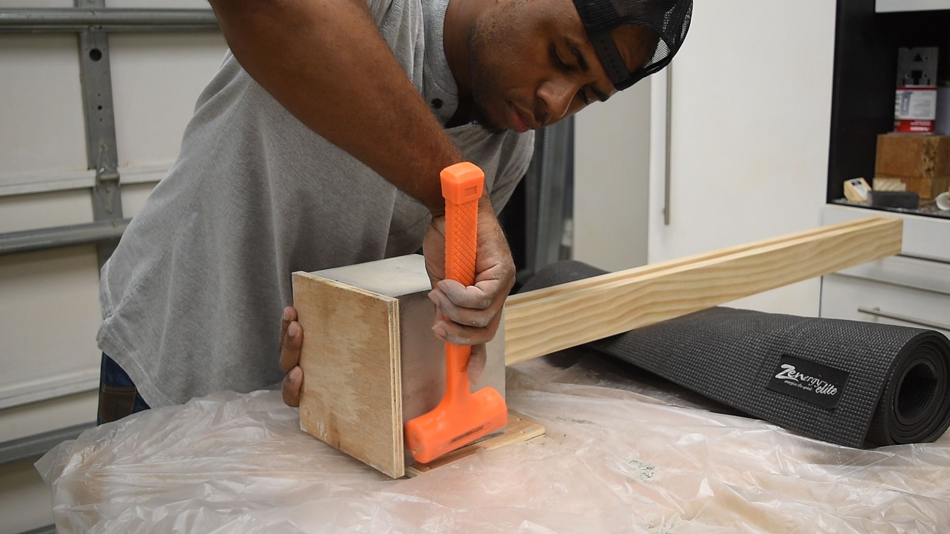 DIY Concrete and Wood LED Floor LAMP : 6 Steps (with Pictures ...