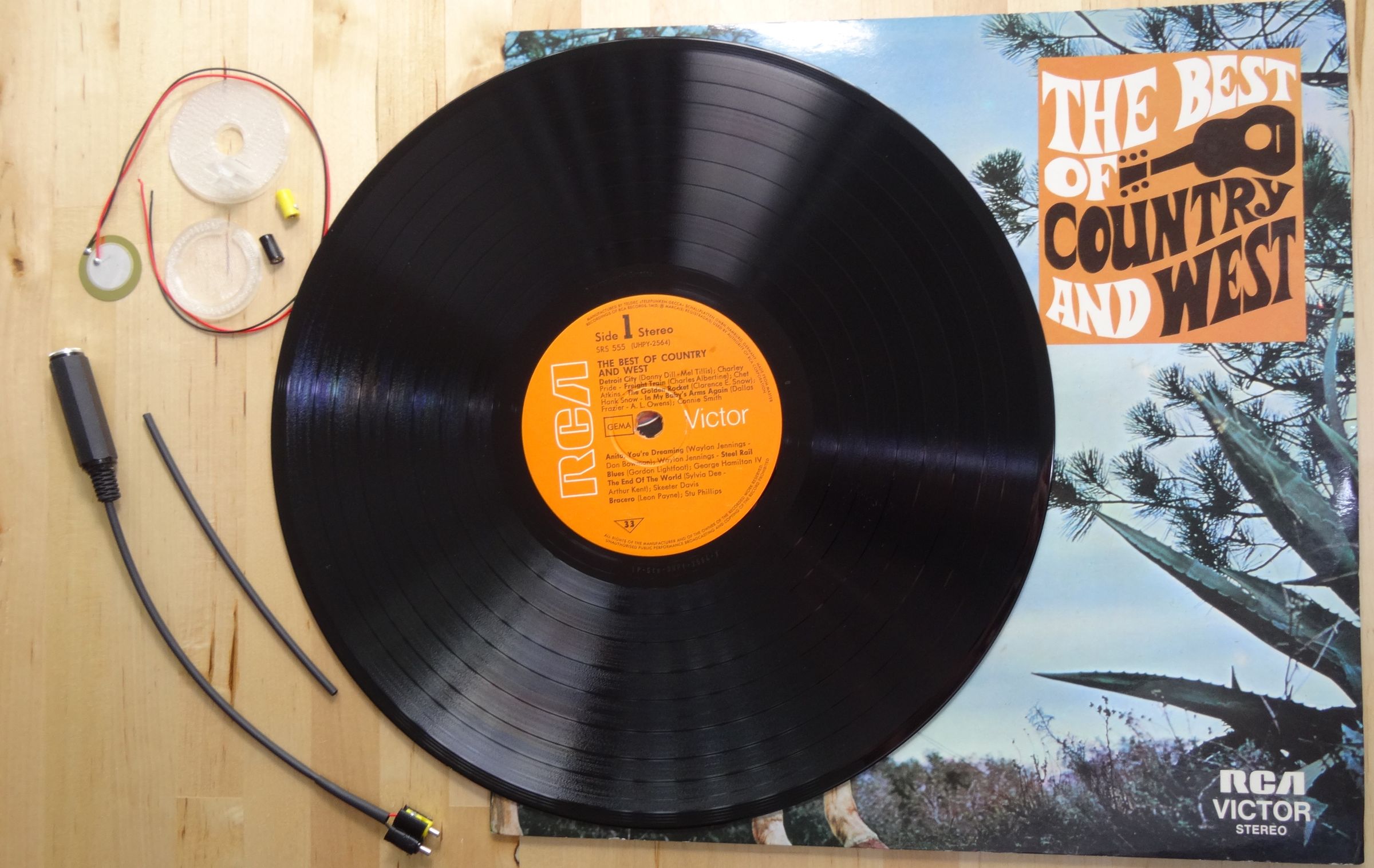 DIY Vinyl Pad - How to Make Sound With a Vinyl Pad and Piezoelectric ...