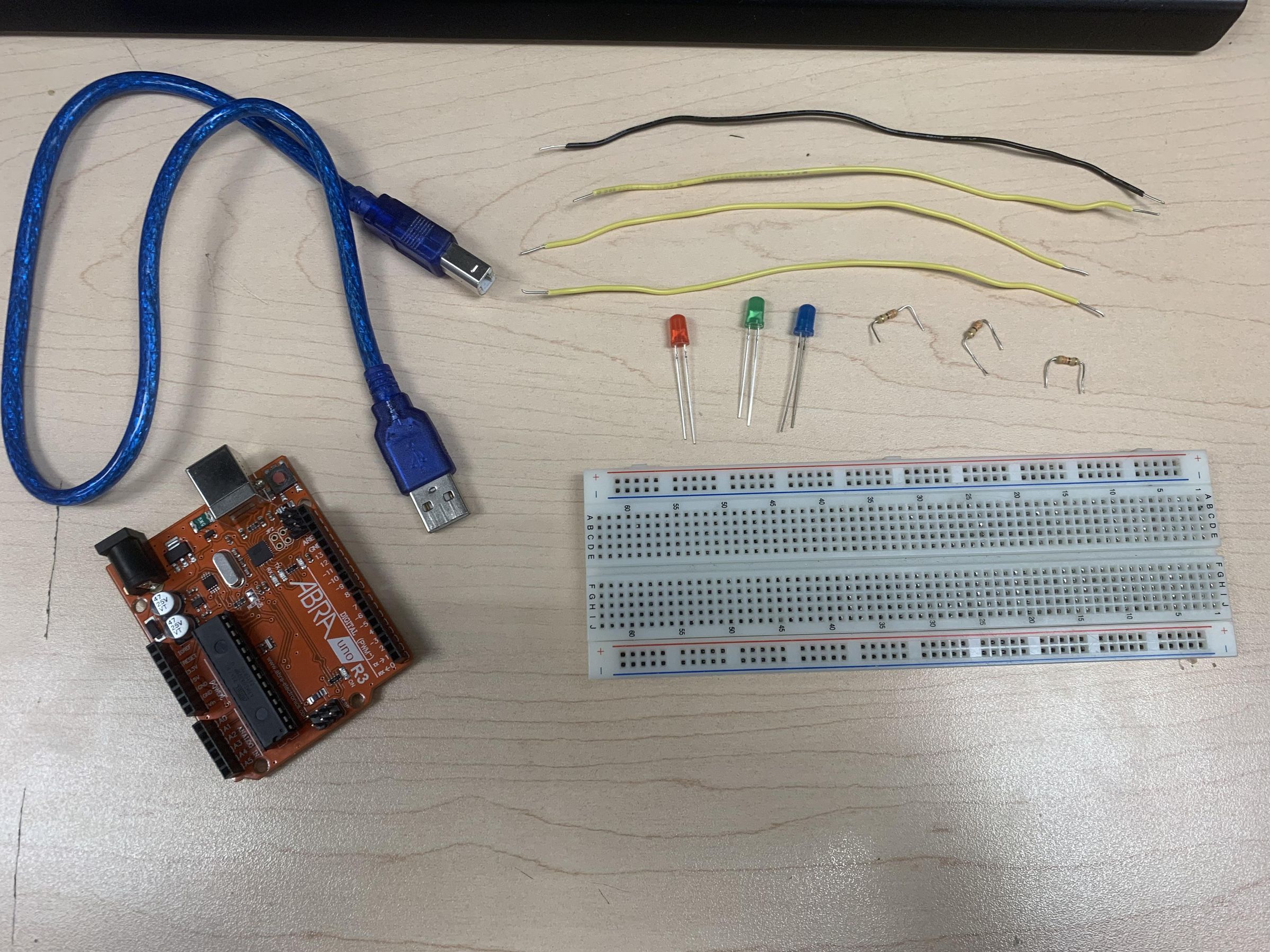 LED Sequence Arduino Breadboard Circuit - Instructables