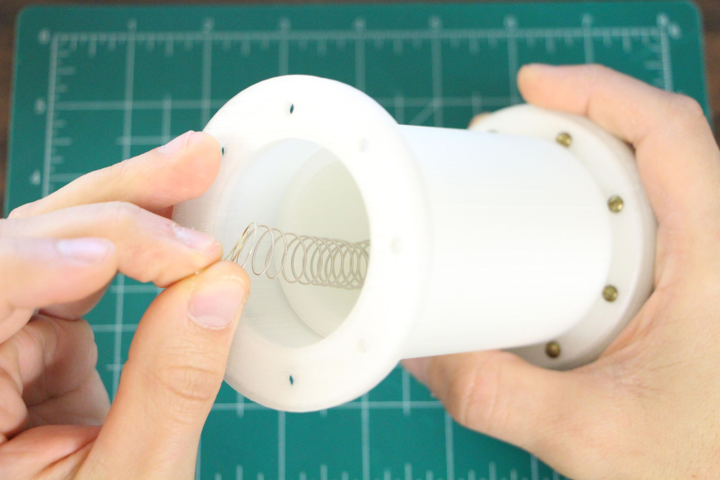 3D Printed Spring Reverb Microphone : 10 Steps (with Pictures ...