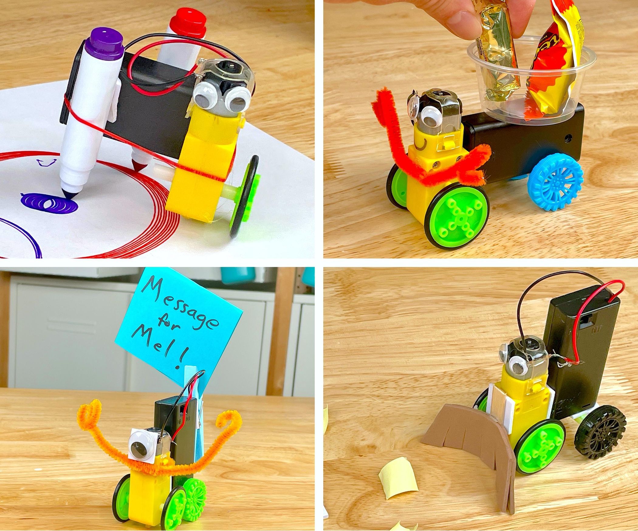 Robot Friends - Easy Robot STEM Project for Kids : 7 Steps (with ...