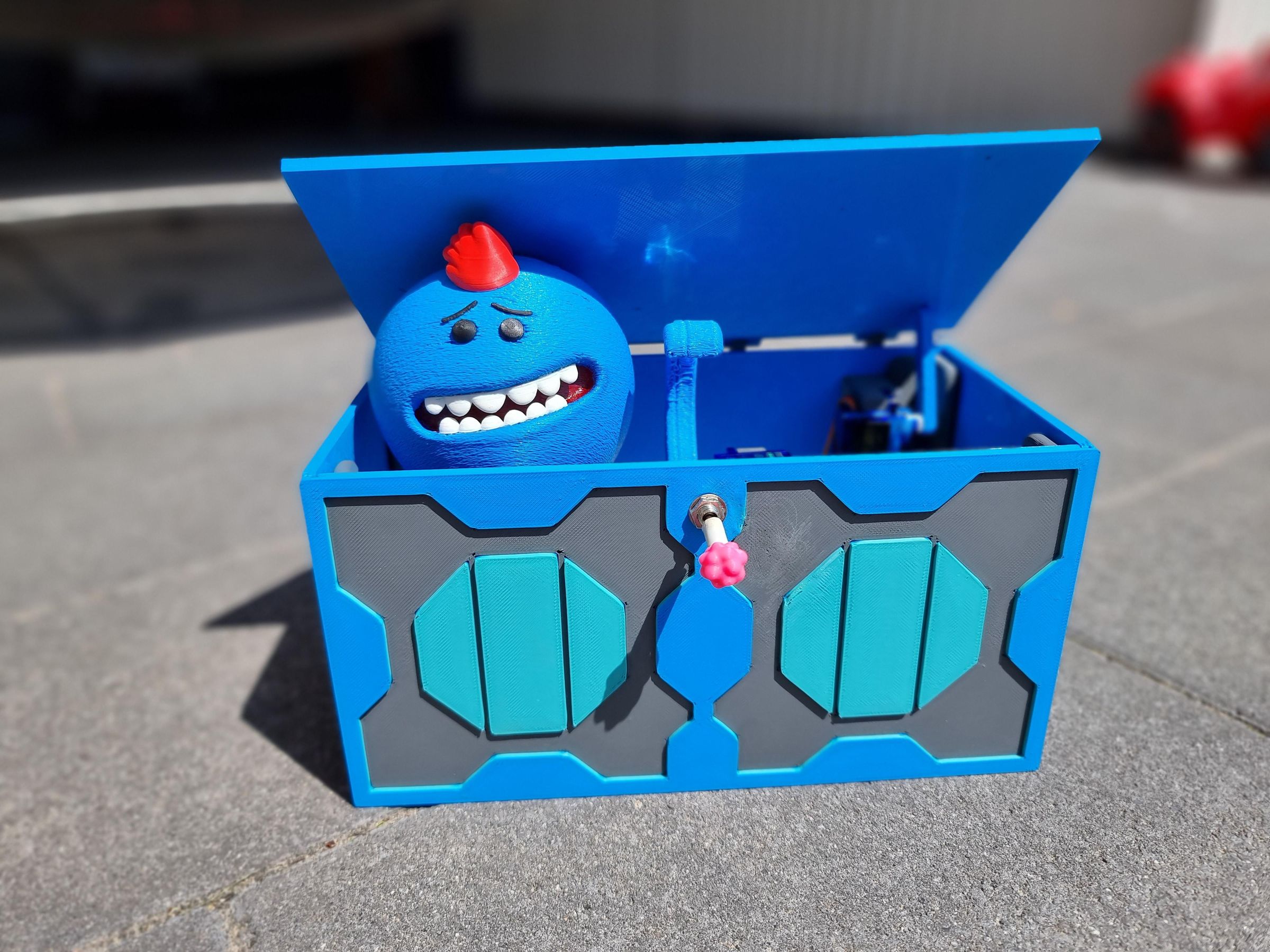 Useless Box Rick and Morty Style Meeseeks : 13 Steps (with Pictures ...