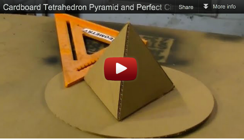 How to Make a Pyramid From Cardboard and a Perfect Circle - Instructables