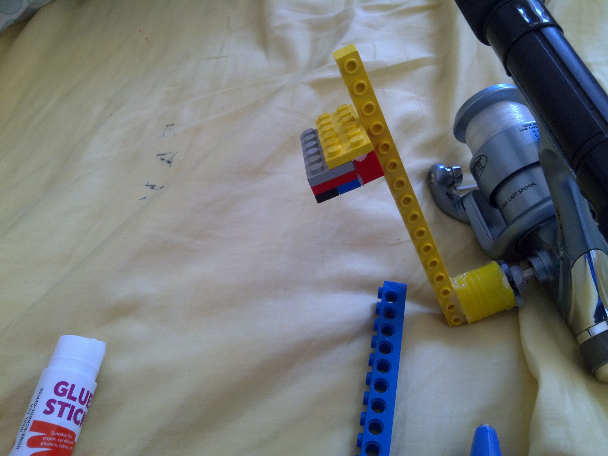 Mend Your Fishing Reel Handle With Lego RXT! - Instructables