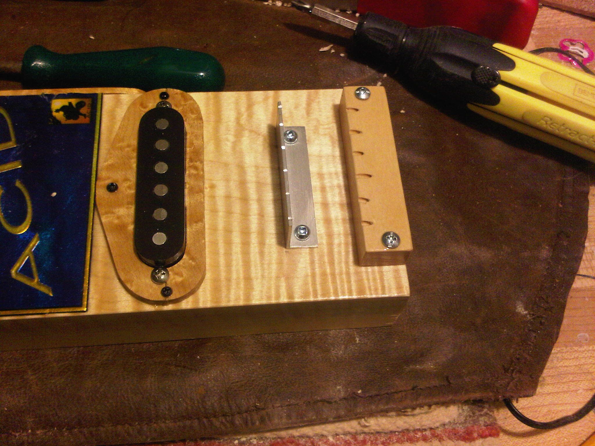 Building a Basic Lap Steel Guitar : 17 Steps (with Pictures ...
