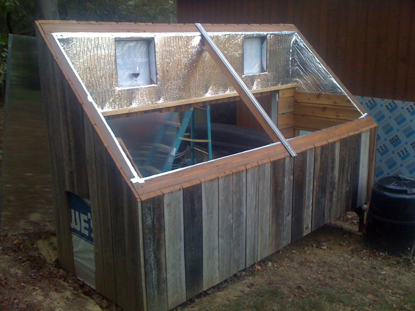 Solar Kiln - With Solar Panel and Revised for Correct Air Circulation ...