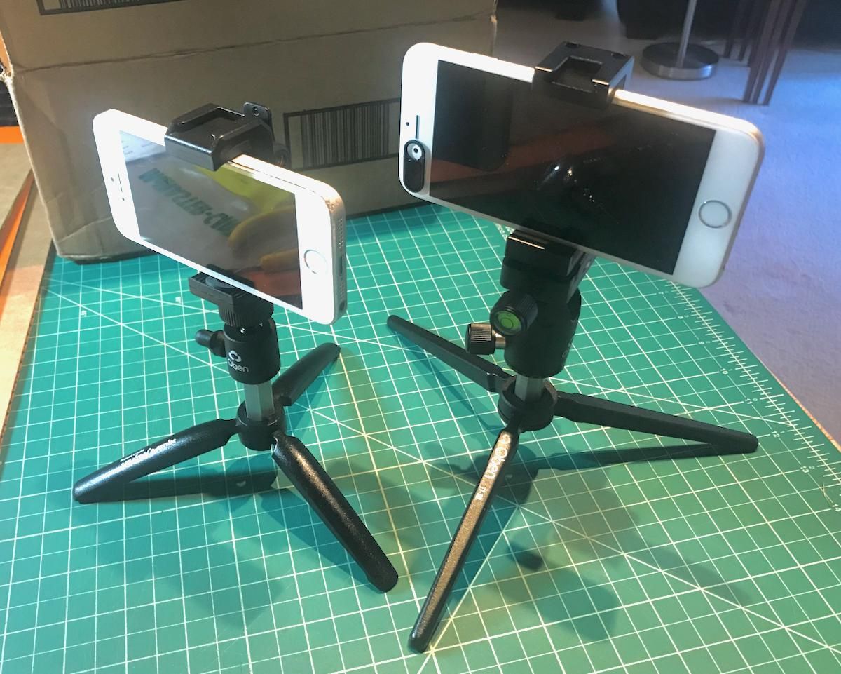 Parts-swap a Perfect Pair of Smartphone Tripods : 9 Steps - Instructables