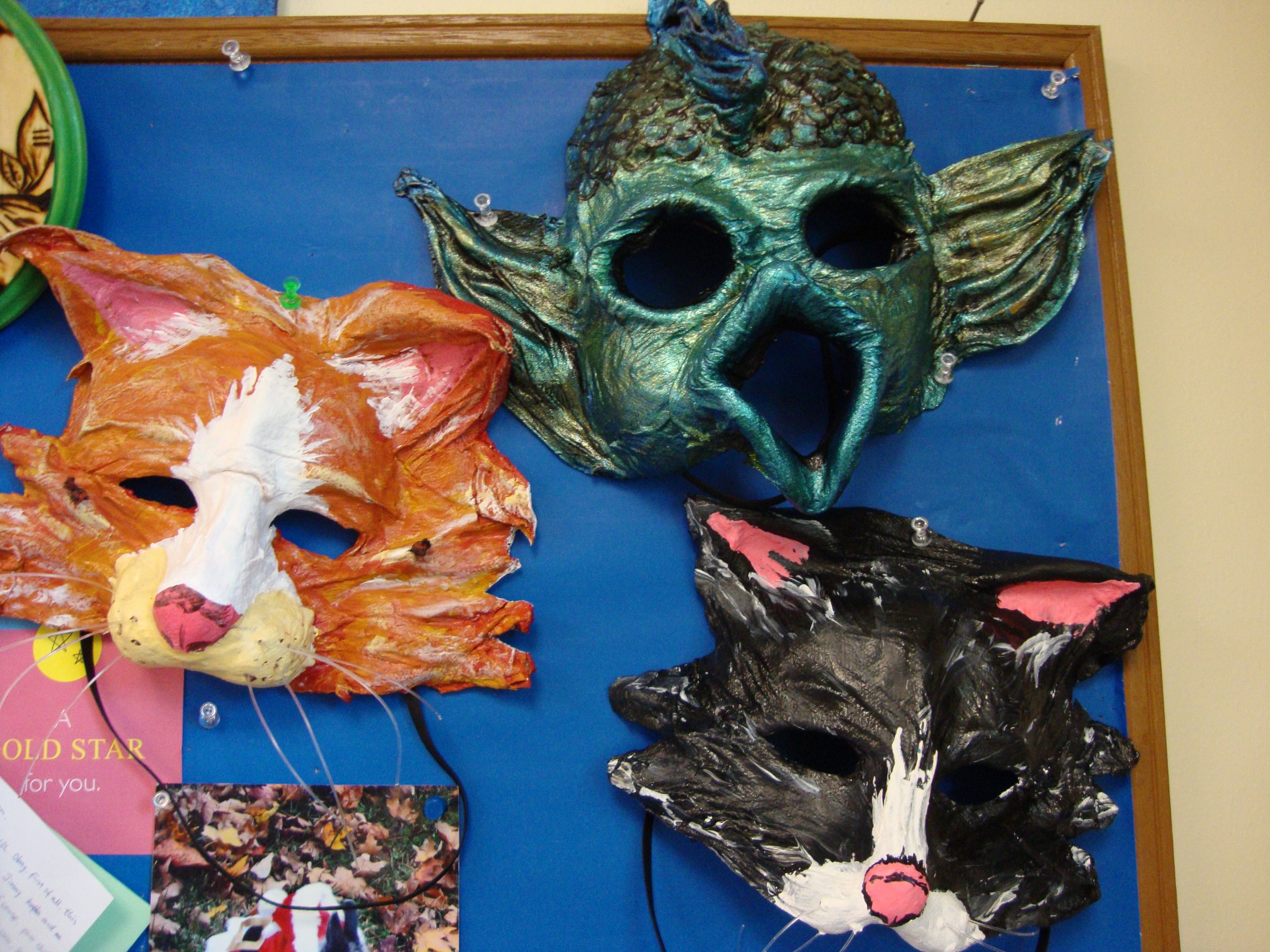 Creating Any Shape Papier Mâché Mask : 11 Steps (with Pictures ...