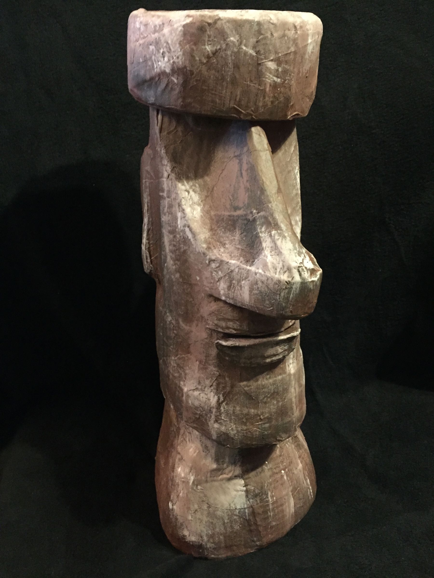 Moai Easter Island Statue Puppet : 4 Steps (with Pictures) - Instructables