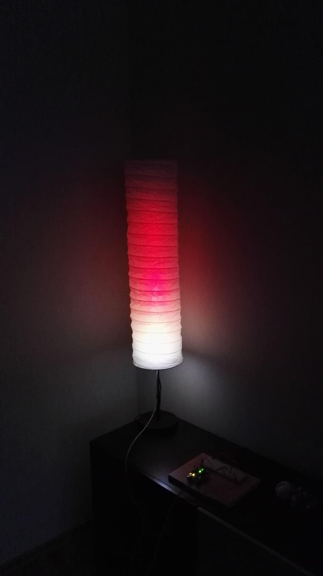 IKEA Lamp With Neopixel Strip - Fire Effect : 6 Steps (with Pictures ...