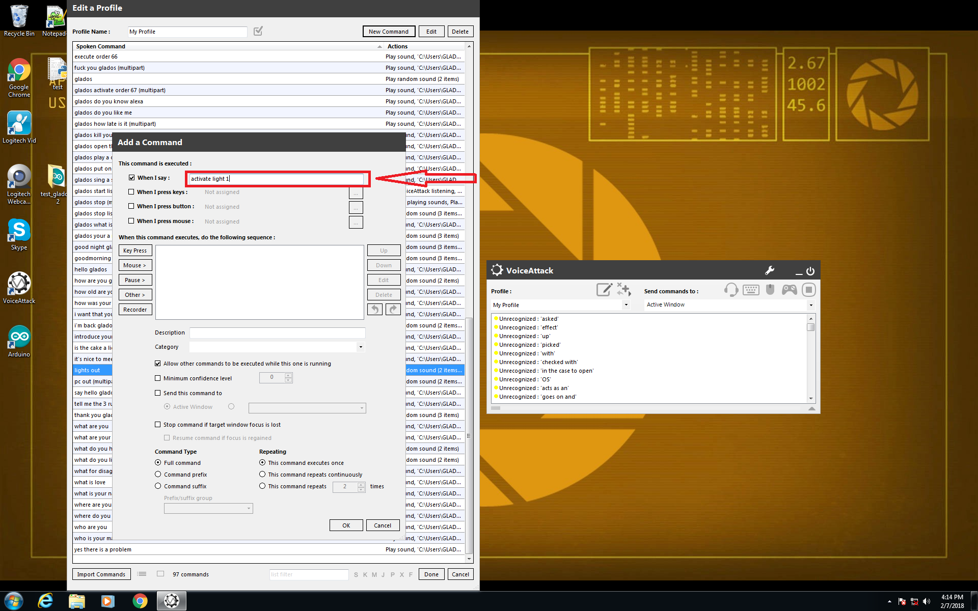 GLADOS Home Automation (voice Recognition) : 17 Steps - Instructables